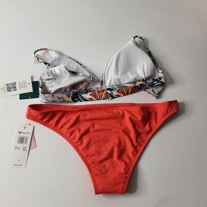 Roxy | Swim | Nwt Roxy Two Piece Bikini Size L | Poshmark